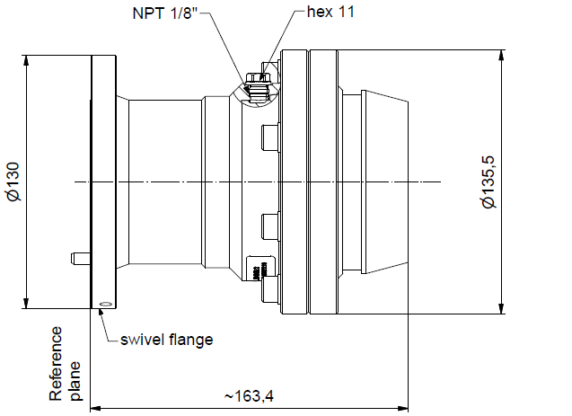 318EIA-HCA300-019 - 3-1/8" EIA - RFS Technologies an Amphenol Company